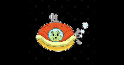 Turtle Submarine Turtles Sticker Teepublic