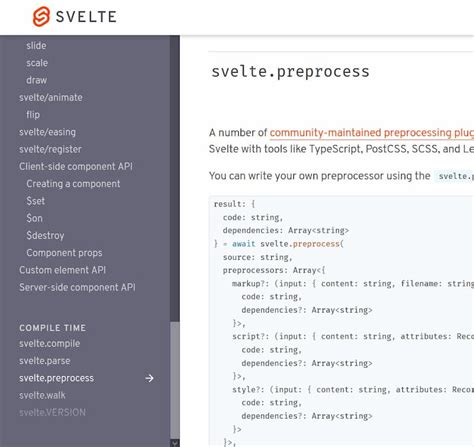how to get svelte build time data with preprocessing frank noirot