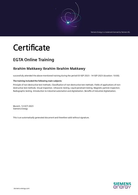 Ibrahim Makkawy On Linkedin Siemens Siemensenergy Egtacademy Trainee