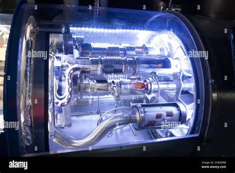 Model Of Part Of The Lhc Large Hadron Collicader Worlds Largest And