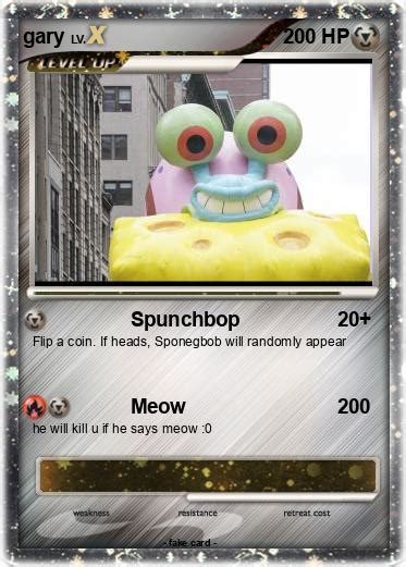 Pokémon Gary 684 684 Spunchbop My Pokemon Card