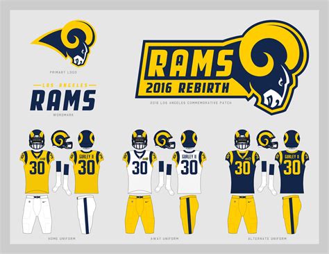 Uni Watch Contest Results How Youd Redesign The Rams For Return To Los Angeles