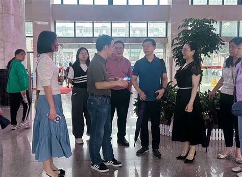 广东省惠州市第三人民医院在我院考察“家”文化建设