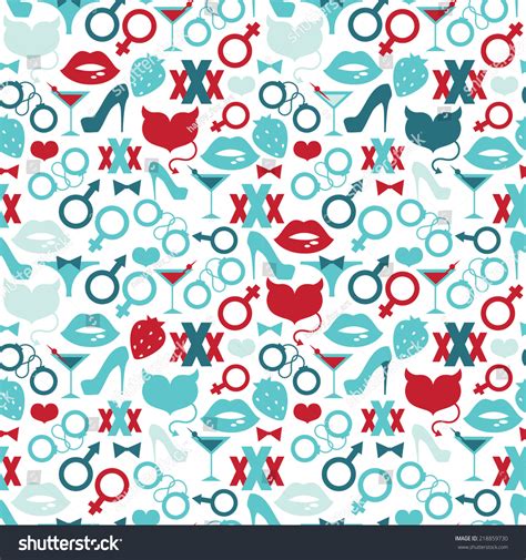 Sexy Seamless Texture Vector Illustration Stock Vector Royalty Free 218859730 Shutterstock