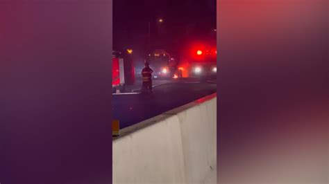 Gas Tanker Catches Fire On Highway In Lincoln Abc6