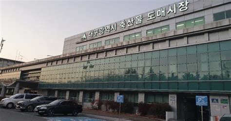 ‘대구시 축산물도매시장 4월 1일 폐쇄