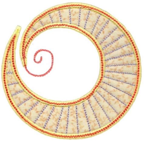 Applique Circle Machine Embroidery Design Embroidery Library At