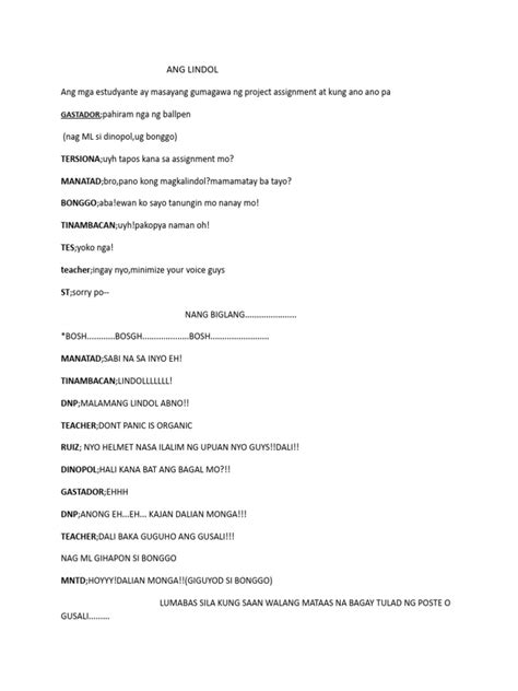 Ang Lindol Pdf