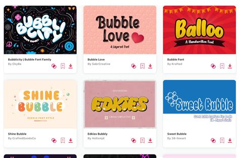 26 Bubble Canva Fonts Thatll Make Your Design Pop
