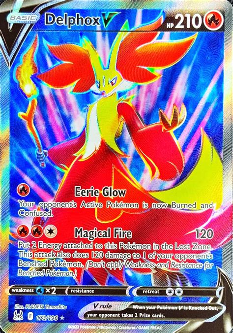 Delphox V FA ULTRA 173 196 Lord Coleccionista