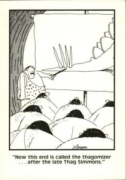 The Thagomizer Gary Larson Postcard