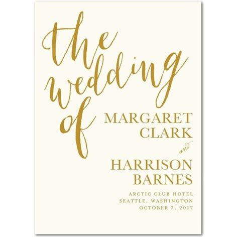 Free Wedding Program Templates And Ideas