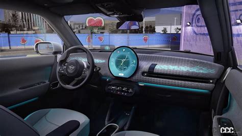 2024 Mini Cooper Ev 1a 画像｜2024年型ミニ クーパーev、インテリアを先行公開