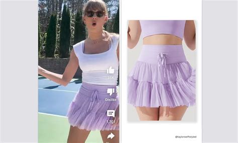 Where To Pre Order Taylor Swifts Viral Fortnight Pickleball Skirt