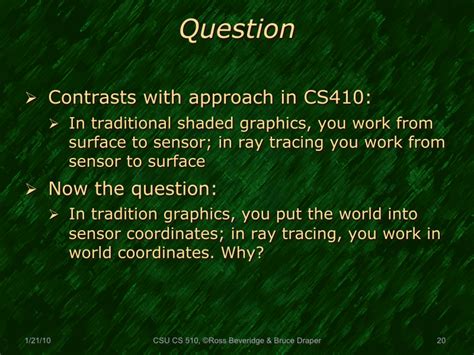 Cs Slide Packet