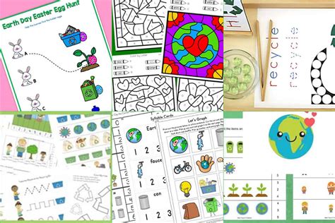 Earth Day Worksheets Kindergarten