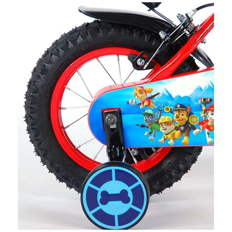 Paw Patrol Fiets Inch Rood Blauw Lobbes Speelgoed