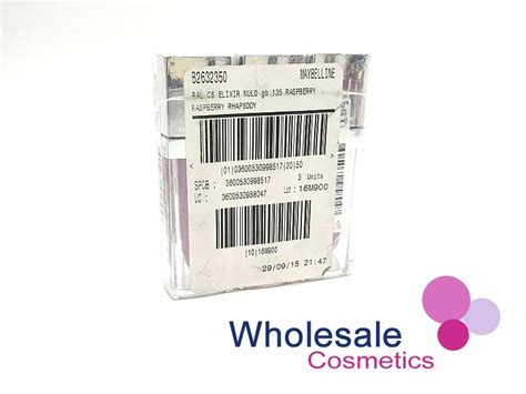 9 X Maybelline Color Sensational Elixir Lip Gloss 135 Raspberry Rhapsody