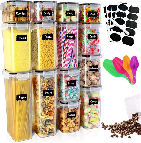 Mxtimwan Vorratsdosen 14er Set Aufbewahrungsbox Küche 28l2l14l08l Frischhaltedosen Mit