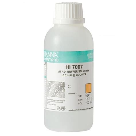 Ph Buffer Solutions Colourless