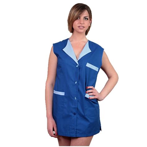 Pin Auf Woman In Apron Blouse Nylon Nylon Kittel Nylon Schort