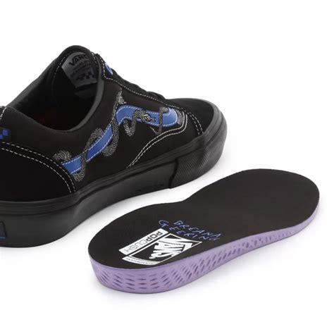 Skate Old Skool X Breana Geering Blueblack Skate Shoes Blueblack