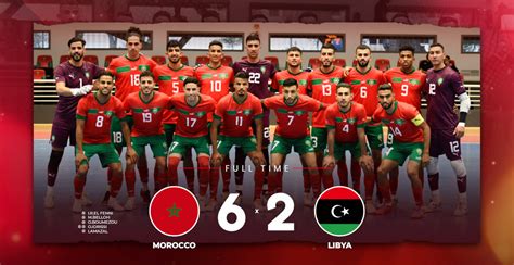 مباراة و دية لكرة القدم داخل القاعة المنتخب الوطني يفوز على منتخب