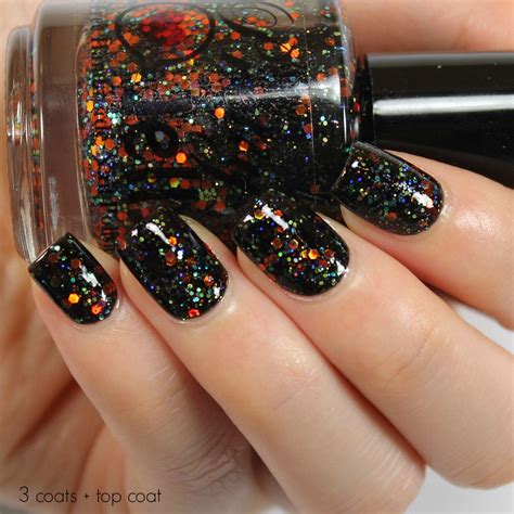 Pumpkin Carousel 12ml Glitter Nail Polish Halloween Nail Polish Indie