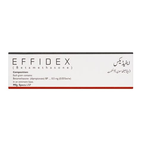 Purchase Mass Pharma Effidex Ointment 15g Online At Special Price In