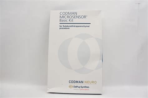 Codman 626631us Microsensor Basic Kit For Subduralintraparenchymal