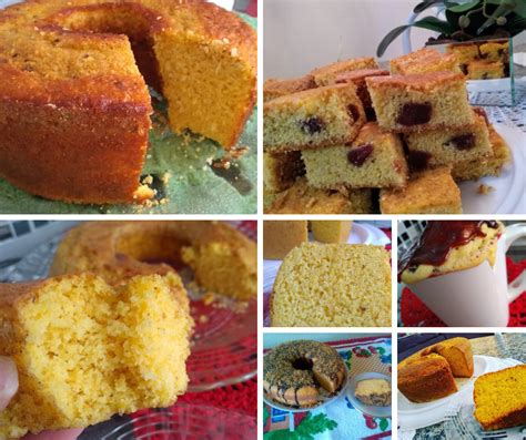 7 receitas de bolo de fubá para servir no café da tarde delicioso