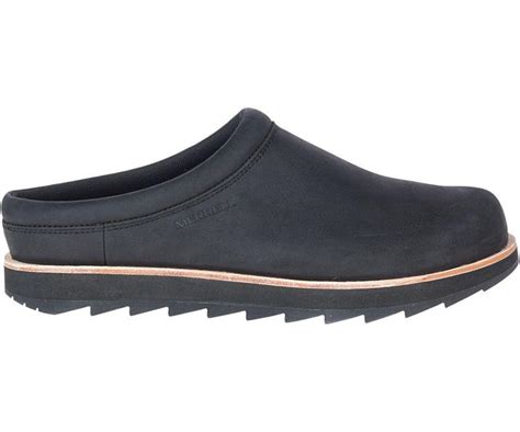 Merrell Juno Clog Leather In Black For Men Lyst