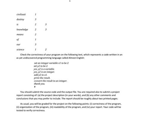 Solved The Objective Of This Programming Project Is To