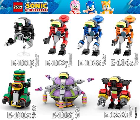 Lego Sonic Adventure E Series Robots R Sonicfrontiers
