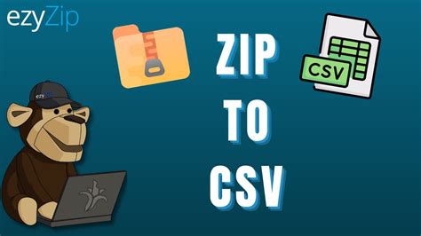 ZIP To CSV Converter Online No Registration Required EzyZip