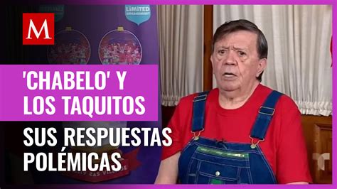Las respuestas polémicas de Chabelo a la prensa Grupo Milenio