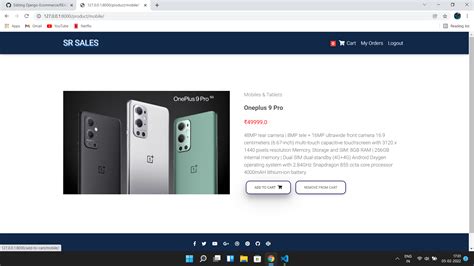 Github Sparsh Sr Sales Electronic Gadgets Ecommerce Website