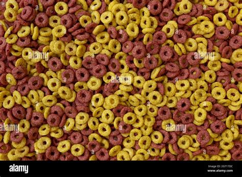 Delicious Cheerios Colored Oat Cereal In Large Pile Cereal Cheerios Background Delicious And