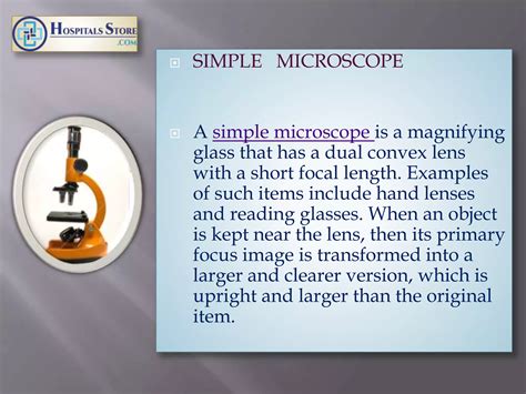 Simple And Compound Microscope Pptx