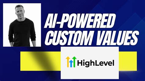 Using Ai To Update Custom Values In Highlevel Youtube