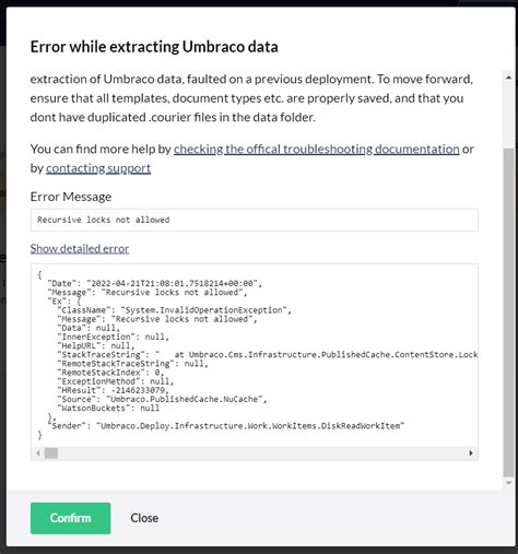 Umbraco The Service Is Unavailable After Deploying Changes Including Uda Files Issue