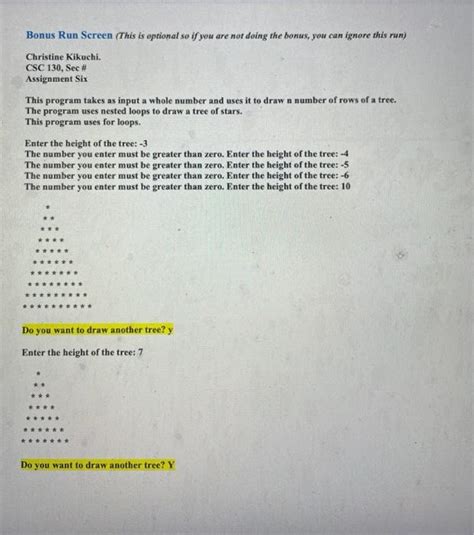Solved You Will Create A New Program Called Assignment6 The