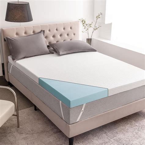3 Inch Gel Memory Foam Mattress Topper Queen Size Cooling Bed Topper