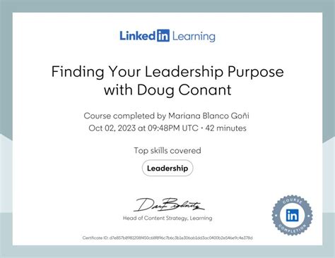 Mariana Blanco Goñi On Linkedin Certificate Of Completion