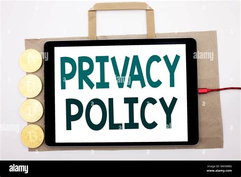Handwritten Text Showing Privacy Policy Business Concept Writing For
