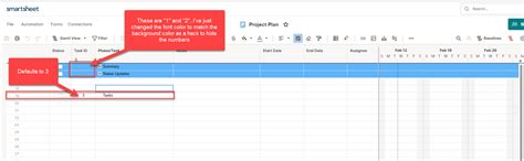 Work Breakdown Structure WBS Column Formula Configuration Smartsheet Community