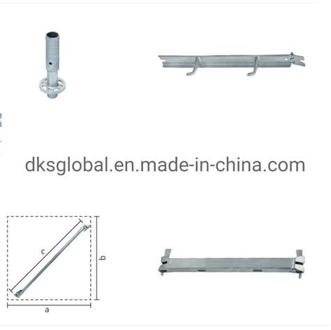 China Construction Workzone Ladder And Scaffold System With Types Of Scaffolding Ledger China