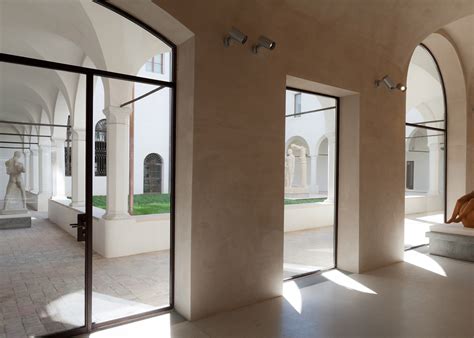 Crossed Facade Is Added To Art Museum In Former Monastery