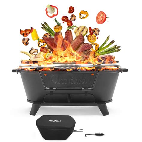 Buy Uno Casahibachi Grill Pre Seasoned Small Charcoal Grill Hibachi