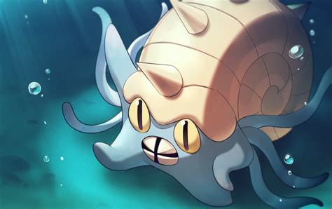 Omastar Pokemon Drawn By Naokieguchi Danbooru